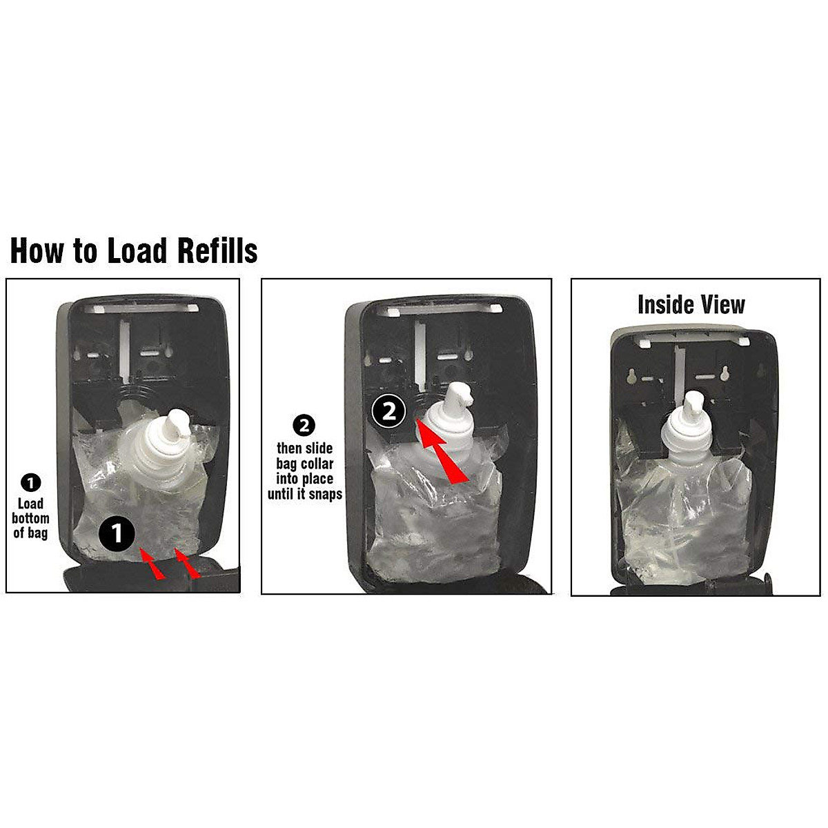 Kutol Health Guard 69010 Foaming Luxury Hand Soap, 1000 mL Refill Bag, Pink with Tropical Fragrance (Pack of 4)