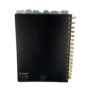 Innovative Designs Schitt’s Creek Tab Journal Notebook - Rose Apothecary, Spiral Bound, 144 Lined Pages, 8 x 7 inches