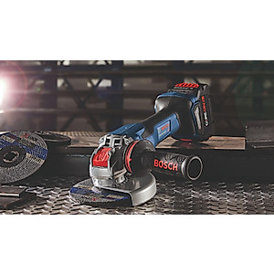BOSCH GWX18V-13PN PROFACTOR 18V X-LOCK 5 – 6 In. Angle Grinder with Paddle Switch, Tool-free Disc Swap (Bare Tool)