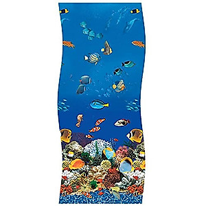 Swimline Caribbean Tile Round Overlap Pool Liner Size: 15 Foot Width x 48/52 Inch Depth