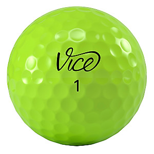 Vice Pro Soft Golf Balls, Lime (One Dozen)