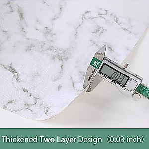 Drawer and Shelf Liner for Kitchen Cabinet: 12 in X 20 Ft Non Slip Waterproof Shelf Paper Non Adhesive Refrigerator Liners White Marble Easy Liners for Bathroom Cupboard with Knife Tape Measure