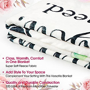 Graduation Gifts for Women Behind You All Your Memories Throw Blankets for College Student Friends Graduation Soft Warm Cozy Lightweight Decorative Blanket for Couch, Bed, Sofa and Graduation Party