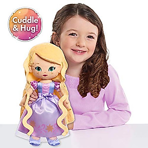Disney Princess So Sweet Princess Rapunzel, 12.5 Inch Plush with Blonde Hair, Tangled, by Just Play