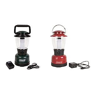 Coleman Rugged Rechargeable 400L LED Lantern and Coleman Classic Rechargeable 400 Lumens LED Lantern