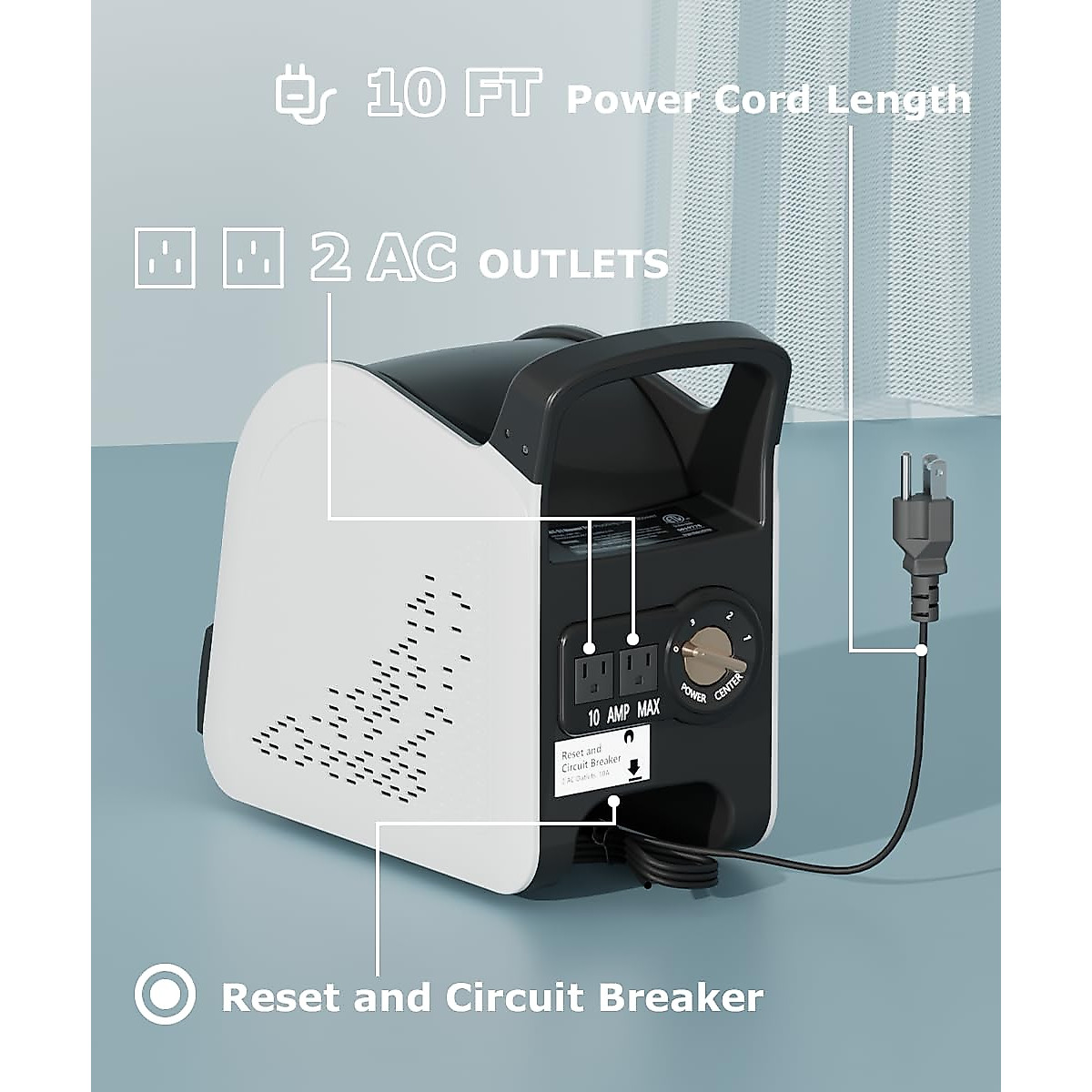 Sungaryard High Velocity Blower Fan for Drying Cooling and Ventilating, Portable Air Mover Floor Fan with 185° Rotation for Home Use or Job Site, Utility Fan with 3 Speeds, 2 Outlets, 130W 325CFM