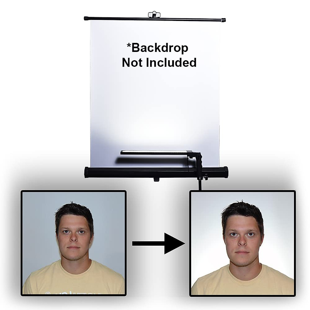 CFS Products Backdrop Light - Shadow and Gray Backdrop Eliminator - LED Free Standing Light (Backdrop not Included)