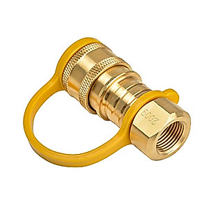 only fire 24 Feet Natural Gas Hose with 3/8" Male Flare Quick Connect/Disconnect for Most Grill, Fire Pit, Patio Heater and More