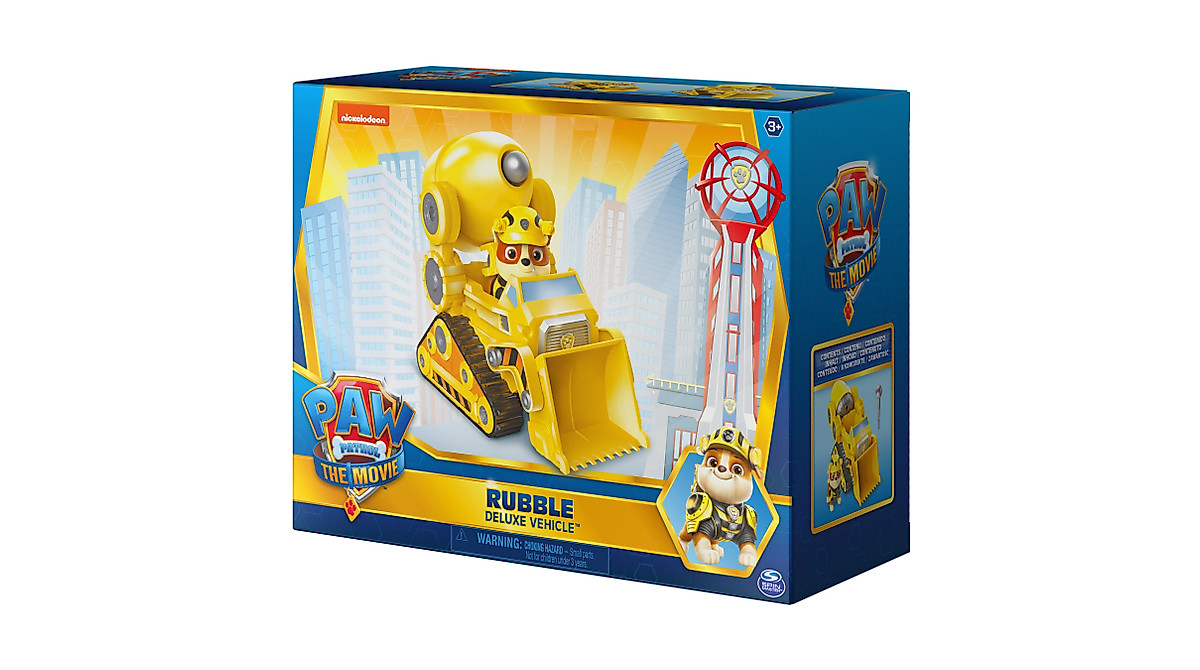 Rubble’s Deluxe Transforming Car - Paw Patrol Toy