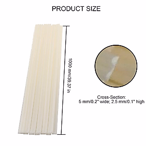 HRTX 11 lb ABS Plastic Welder Rods, Plastic Welding Rods, Double Strand Plastic Rods for Automotive Interior Panels, Battery Car/Motorcycle Shells, Long 39.37 in