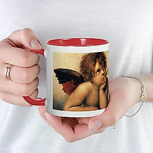 CafePress Sistine Madonna Angels By Raphael Mugs Ceramic Coffee Mug, Tea Cup 11 oz