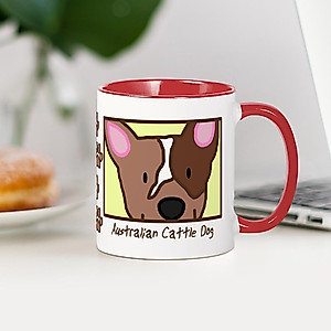 CafePress Anime Red Heeler Mug Ceramic Coffee Mug, Tea Cup 11 oz