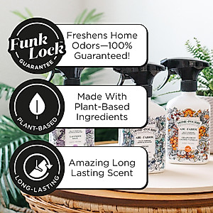 Home-Pourri Air + Fabric Multi-Purpose Odor Eliminator, Fresh Air, 11 Fl Oz - Jasmine, Fresh Air and Mint