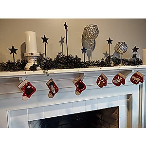 Generic, Christmas Critters Felt Ornament Kit | DIY Wool Stocking Applique from Rachel's of Greenfield, 0919