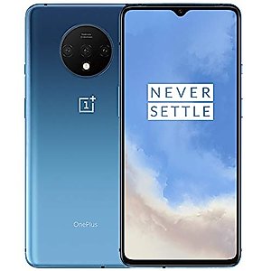 OnePlus 7T (128GB, 8GB) 6.55" AMOLED 90Hz Display, Snapdragon 855+, T-Mobile Unlocked Global 4G LTE GSM (AT&T, Metro, Cricket) (Glacier Blue)