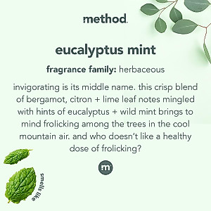 Method All Natural Surface Cleaning Spray - 28oz Variety Pack - (Shower Cleaner, Glass + Surface Cleaner, Tub + Tile Cleaner)