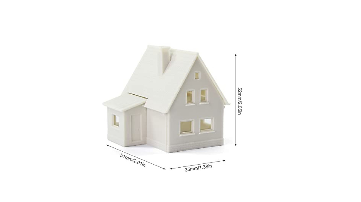 N Scale Model Blank Buildings Kit for DIY Train Layout