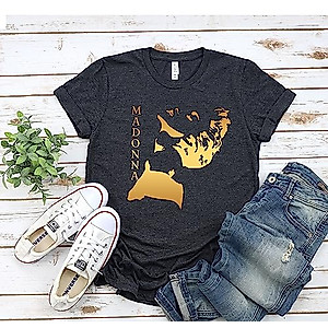 Ma.donna T-Shirt, Pop Music Shirt, Concert Tee, Get Better Soon Ma.donna Fans Tee, Ma.donna Costumes, 80s Glam Clothing, Retro 80s Vintage Music Tshirts