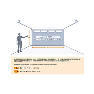 Spirit Halloween Snowman Garage Double Door Cover | Outdoor Decoration | Durable & Easy-to-Use | Halloween Décor