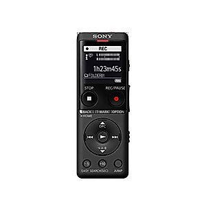 Sony ICD-UX570 Digital Voice Recorder, ICDUX570BLK