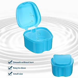 Box Travel Case Orthodontic Retainer Case Travel Retainer Cases Basket Cleaning Tablets Travel Container False Storage Travel Accessories