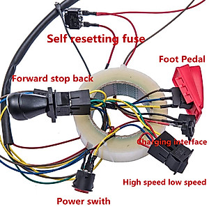 weelye Children Electric Car DIY Accessories Wires,Self-Made Toy Car of Parts, for Electric Car Kids Ride on Toys