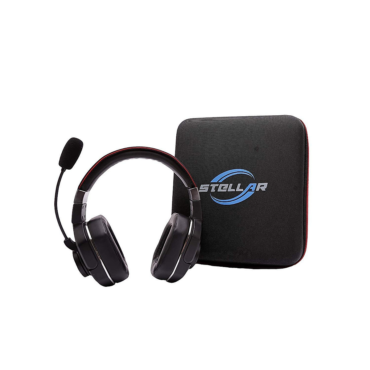 Stellar Electronic Pluto+Duo Bundle - 60+Hrs Talk Time, 99% Noise Cancellation - Best Bluetooth Headset for Truckers and Drivers