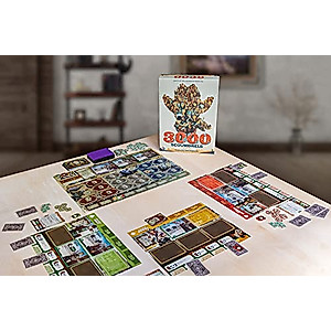 3000 Scoundrels Board Game | Strategy Game | Fun Family Game for Game Night with Adults and Kids | Ages 12+ | 2-4 Players | Average Playtime 60-90 Minutes | Made by Unexpected Games, Multicolor