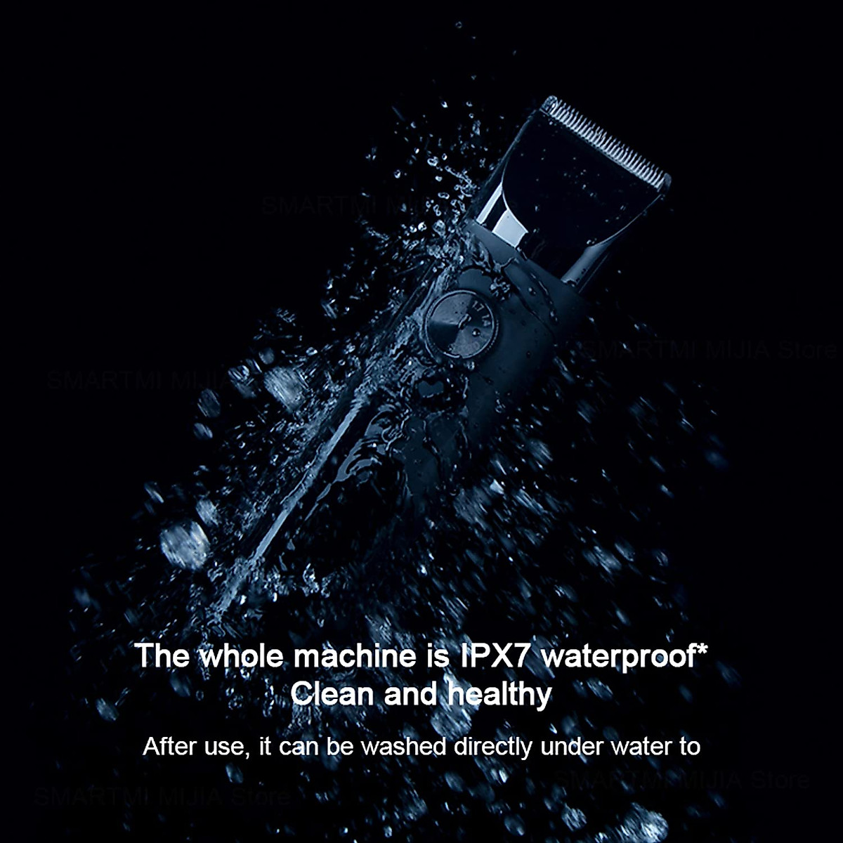 Xiaomi Hair Clipper, Professional Hair Clippers for Men with 14 Length Comb Settings and 5 Styling Precision Length Settings, Titanium-Plated Ceramic Blade Head, Cordless Hair Clippers for Men/Kids