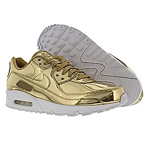 NIKE Women's Sneaker, Gold, 8.5