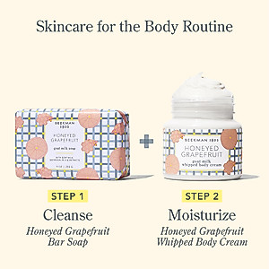 Beekman 1802 Goat Milk Soap Bar, Honeyed Grapefruit - 9 oz - Nourishes, Moisturizes & Hydrates the Body - Good for Sensitive Skin - Cruelty Free