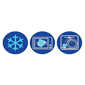 Duralex Made In France Cosy Glass Mug (Set of 6), 12.37 oz, Clear