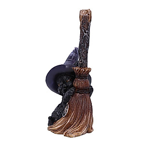 Nemesis Now Familiars Broom 11.5cm, Black