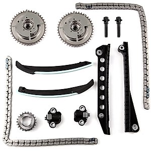 OCPTY Timing Chain Kit fits for TK6068 2004-2008 for ford Expedition 2005-2008 for ford for F-150 2004-2008 for ford F-250 Super Duty 2005-2008 for ford F-350 Super Duty 2005-2008 for Lincoln Mark LT
