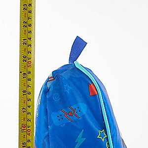 Idea Nuova Disney Mickey Mouse Kids Nylon Bean Bag Chair with Piping & Top Carry Handle, Large