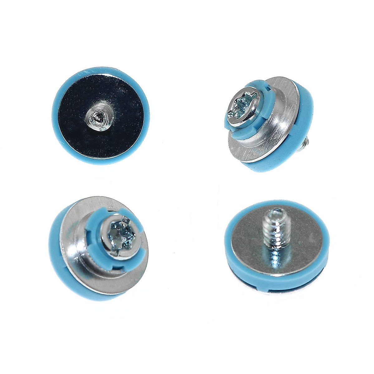 BAIRONG Hard Drive Mounting Screw 4PCS Blue Isolation Grommet Mute Mounting Screws for 3.5inch HDD DC5800 DC7800 DC7900 6005 6200 6300 Z200 6000 8000 8100 8200 8300 Z40010720 Z400101020 Z4001072010