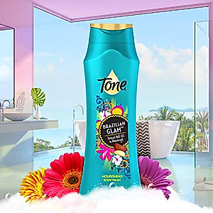 Tone Body Wash, Brazilian Glam, 18 Ounce (Pack of 6)