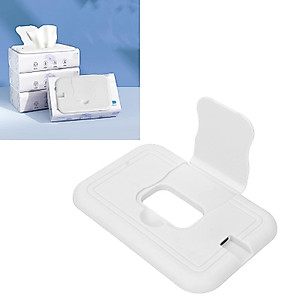 Baby Wipes Warmer Travel Wipes Warmer Portable Thermostat Temperature USB Fast Heating Wipes Warmer for Car Use(White)