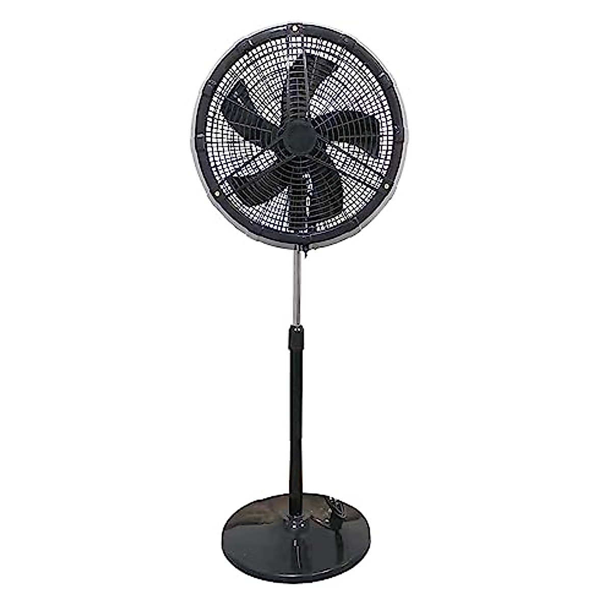 Optimus 18" Outdoor Oscillating Stand Misting Fan, Black