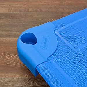 Children’s Factory Value Line Nap Cots, Kids Daycare and Preschool Sleeping Cot, Standard Size, Set of 4, Blue