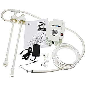 TDRRICH Bottled Drinking Water Dispensing Pump System，Double-Pipe Electric Water Pump for 5 Gallon Power 25W Pressure Value 60psi 1GPM Flow 2.5L Suitable for Coffee/Ice Machines,Refrigerators, Faucets