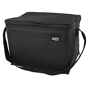 Ensign Peak Basic 6-can Insulated Cooler (Black)