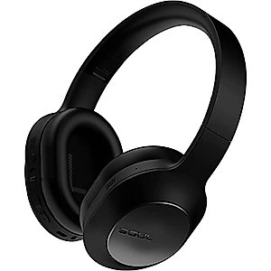 Soul Emotion Max - Over-Ear Active Noise Cancelling Headphones with Crystal Clear Calls Multipoint Connection,60H Playtime, USB-C Quick Charging, Hi-Res Audio, Deep Bass, for Travel,Sport, Gym (BLACK)