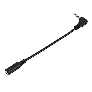 TRS to TRRS Converter Adapter Cable, TRS to TRRS Adapter, Male Female 3.5mm Earphone Headphone Microphone Converter Adapter Cable Line for Smartphone