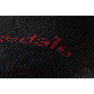 Bridgedale Men's Hike Midweight Boot Height - Merino Endurance Socks, Black, X-Large