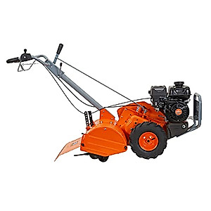 YARDMAX 18 in. 209 cc Gas OHV Engine Rear Tine Tiller with Dual Rotating Tilling
