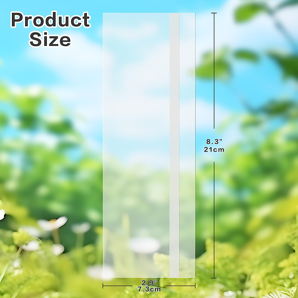 Landisun Fly Trap Indoor Fruit Fly Traps for Indoor Window-Fly Traps Fly Paper Sticky Strips 30 Pack