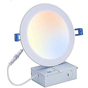Cloudy Bay 18 Pack Bundle 6 inch LED Recessed Lights,3000K/ 4000K/ 5000K Three Color Temperature Selectable