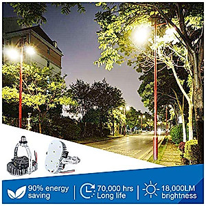 Hytronics 150W LED Retrofit Kit,700W MH/HPS Equivalent,100-277V 5000K 18000 Lumens,ETL/cETL/DLC Listed,Replaces Street/Area Light,High Bay,Gas Station Light,Wall Pack Light.