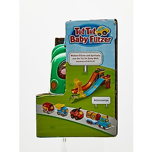 VTech Baby 80-187764 TUT Speedster Rubbish Truck and 2 Wheelie Bins Green